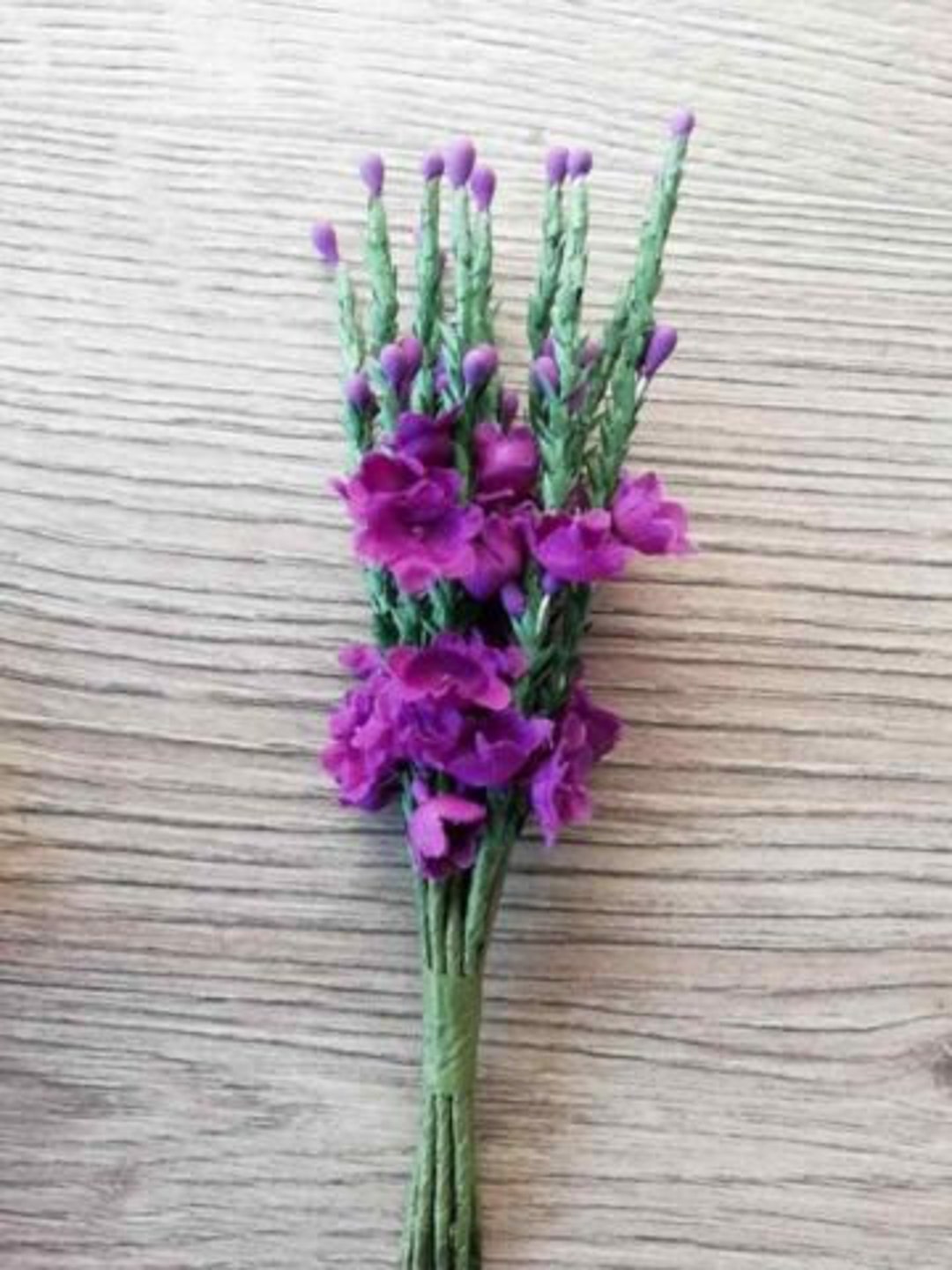 Heather Light Purple 6 Bunches of 12 Stems of Artificial Heather. Each ...