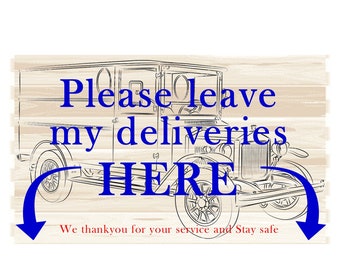 Outgoing Mail Pickup Sign Hanging Sign Wood or Acrylic - Etsy
