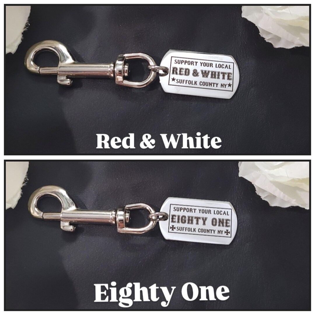 Support 81 Follow Me to the Clubhouse Biker Keychain-81 Supporter ...