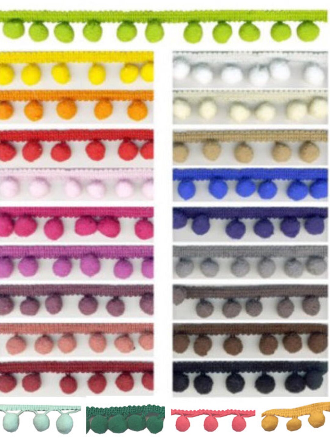 Pom Pom Add On - Etsy