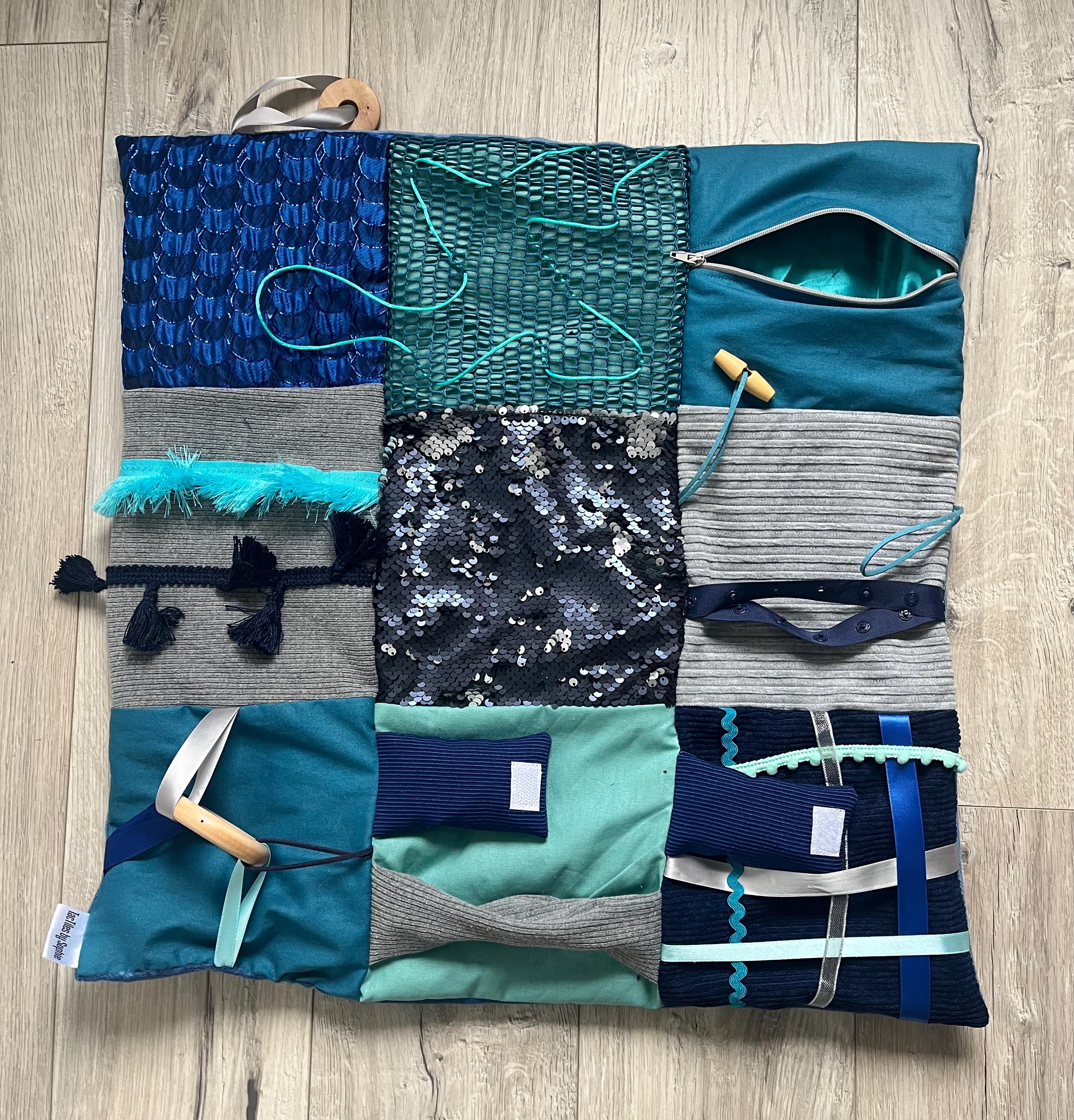 Tactiles Dementia Sensory Fidget Lap Blanket - Etsy
