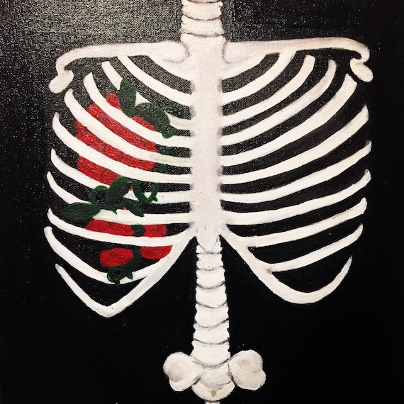 Acrylic Rib Painting - Etsy