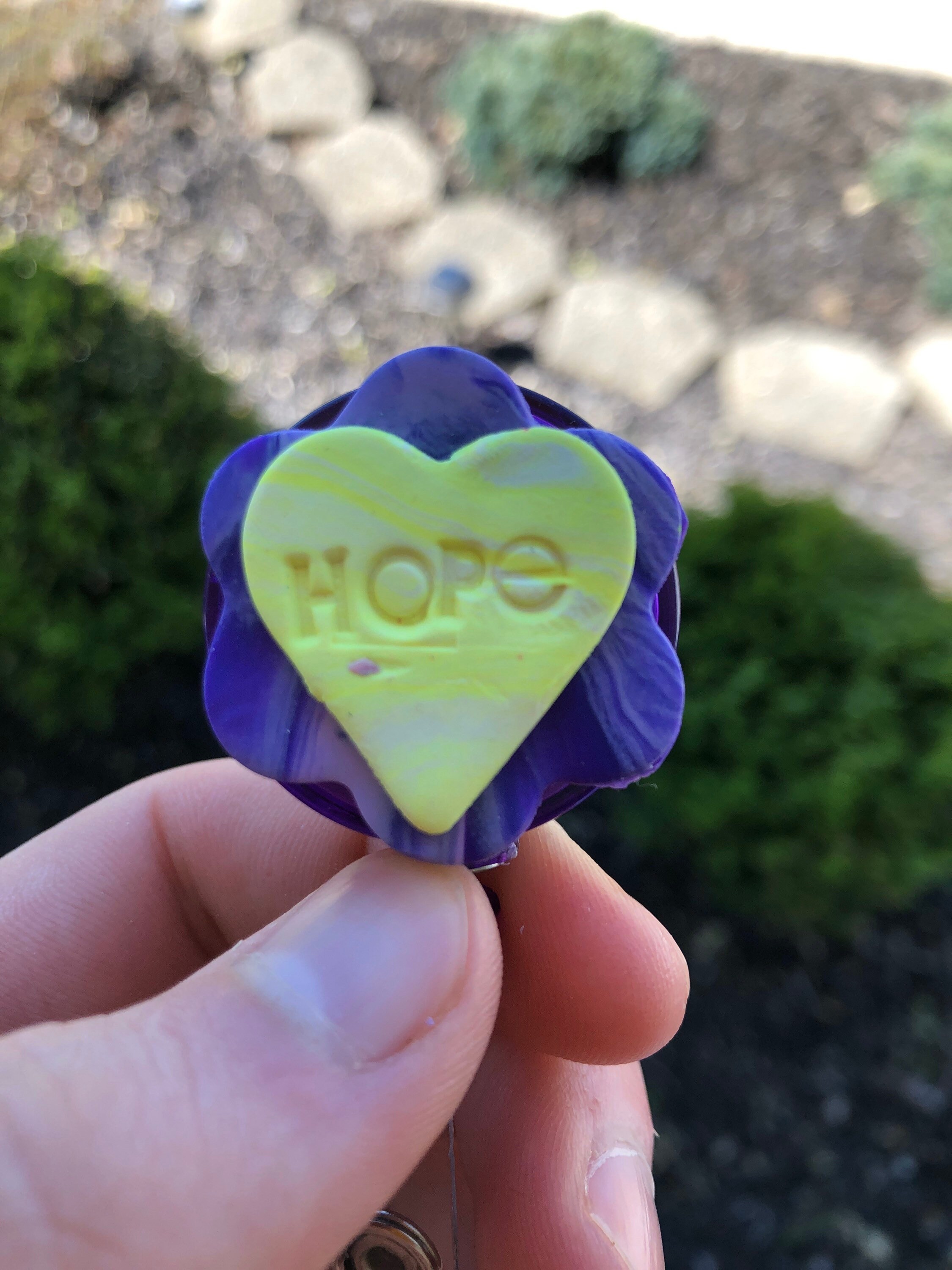 Hope Badge Reel Holder-Nursing badge reel holder/IDHolder/Health Care ...