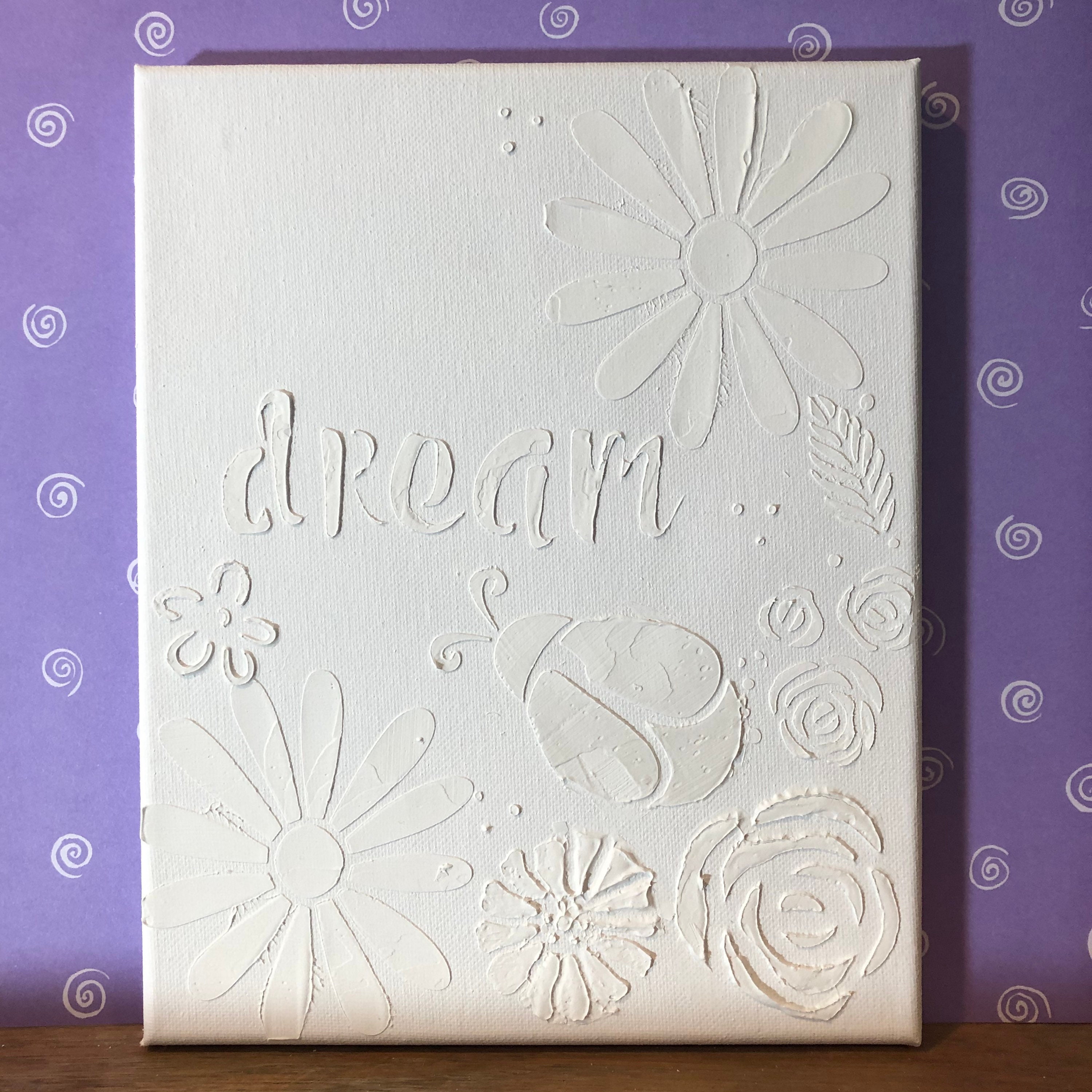 Canvas Painting Bright Spot Box Dream-paint party/ kids craft gift ...