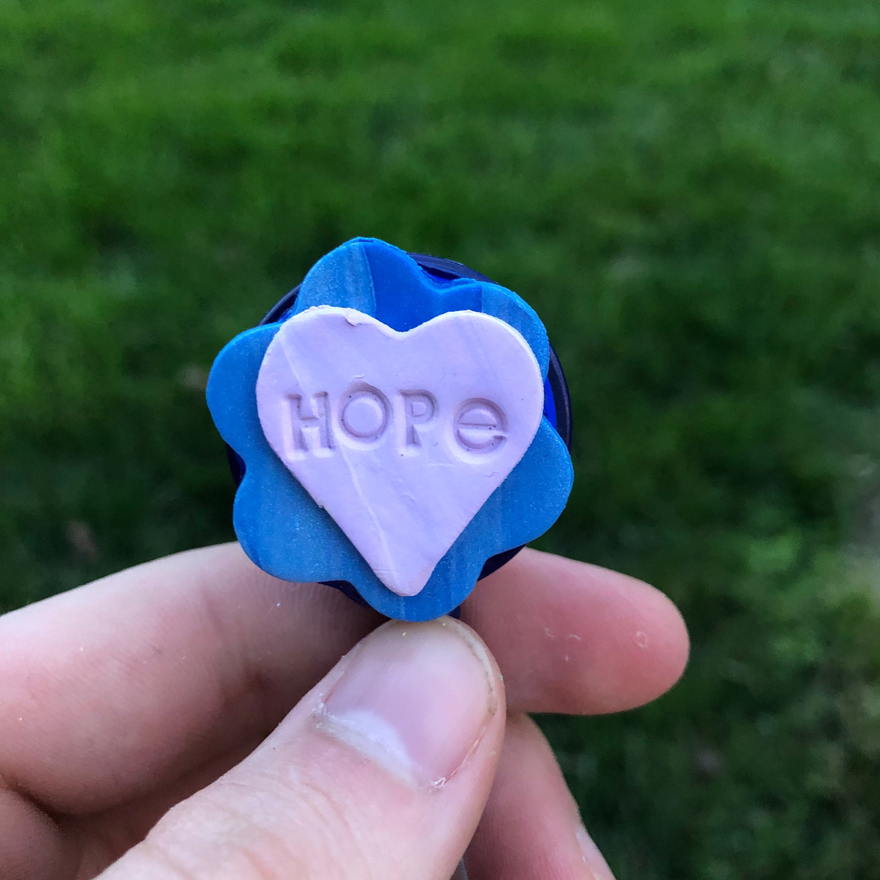 Hope Badge Reel Holder-Nursing badge reel holder/IDHolder/Health Care ...