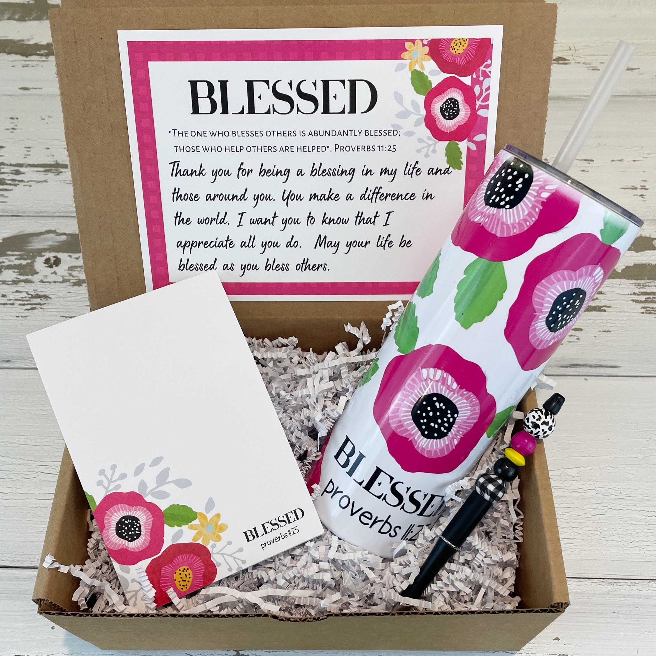 Wall Décor Home & Living Appreciation gift Pad of paper Thank you gift ...