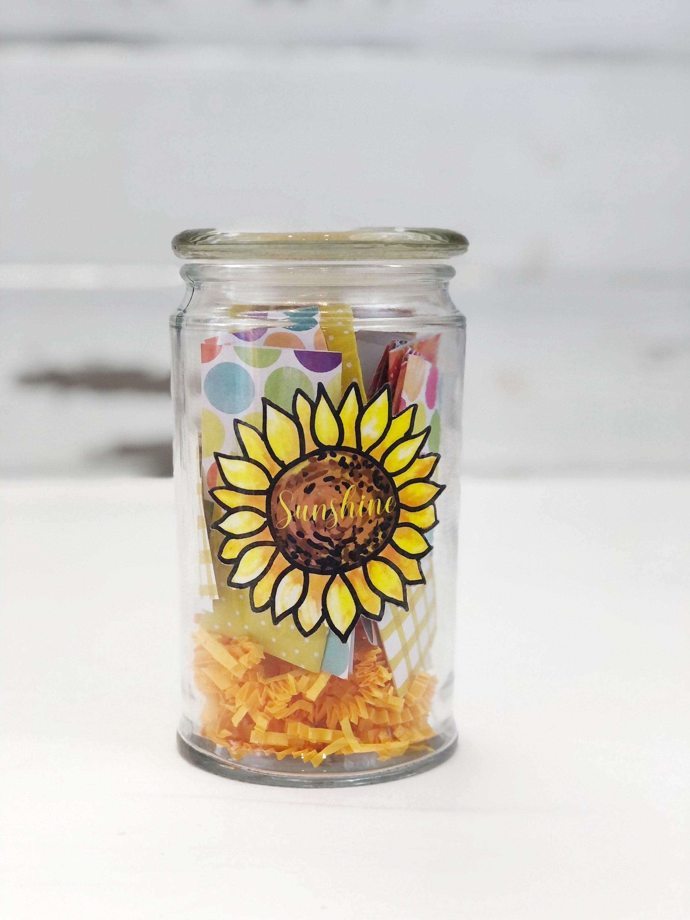 Sunshine Jar Daily Dose of Sunshine encouragement gift jar | Etsy