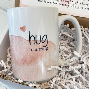 Sending You a Hug in a Mug Gift Set - Encouragement, Anxiety Relief ...