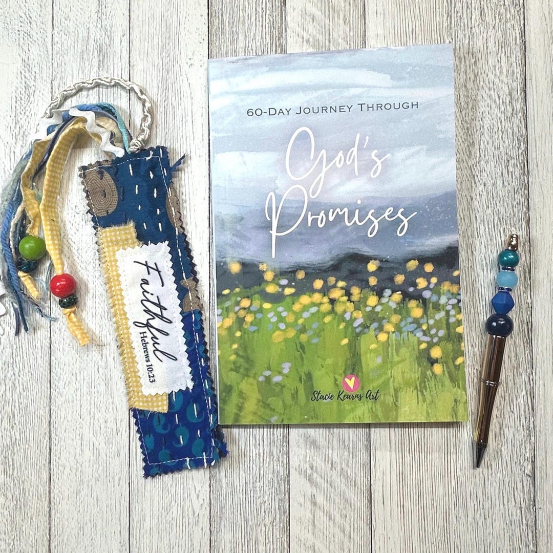 60-day Bible Promise Journal Gift Set - Christian Devotional Journal ...