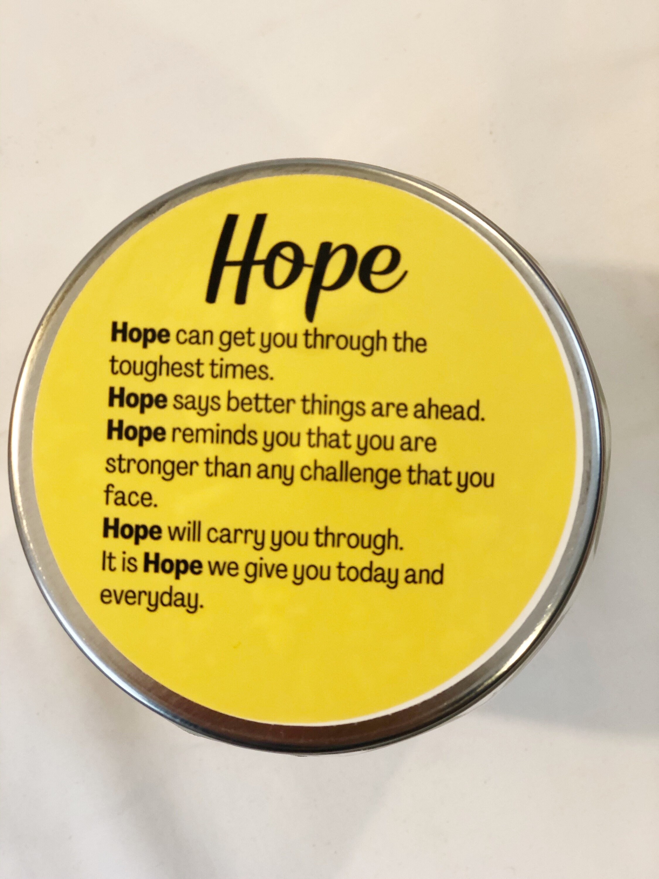 Daily Dose of Hope-encouragement gift, jar of Hope, Jar of notes ...