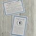 Forget-me-not Glass Gem - Angelversary, Sympathy Gift, Memorial ...