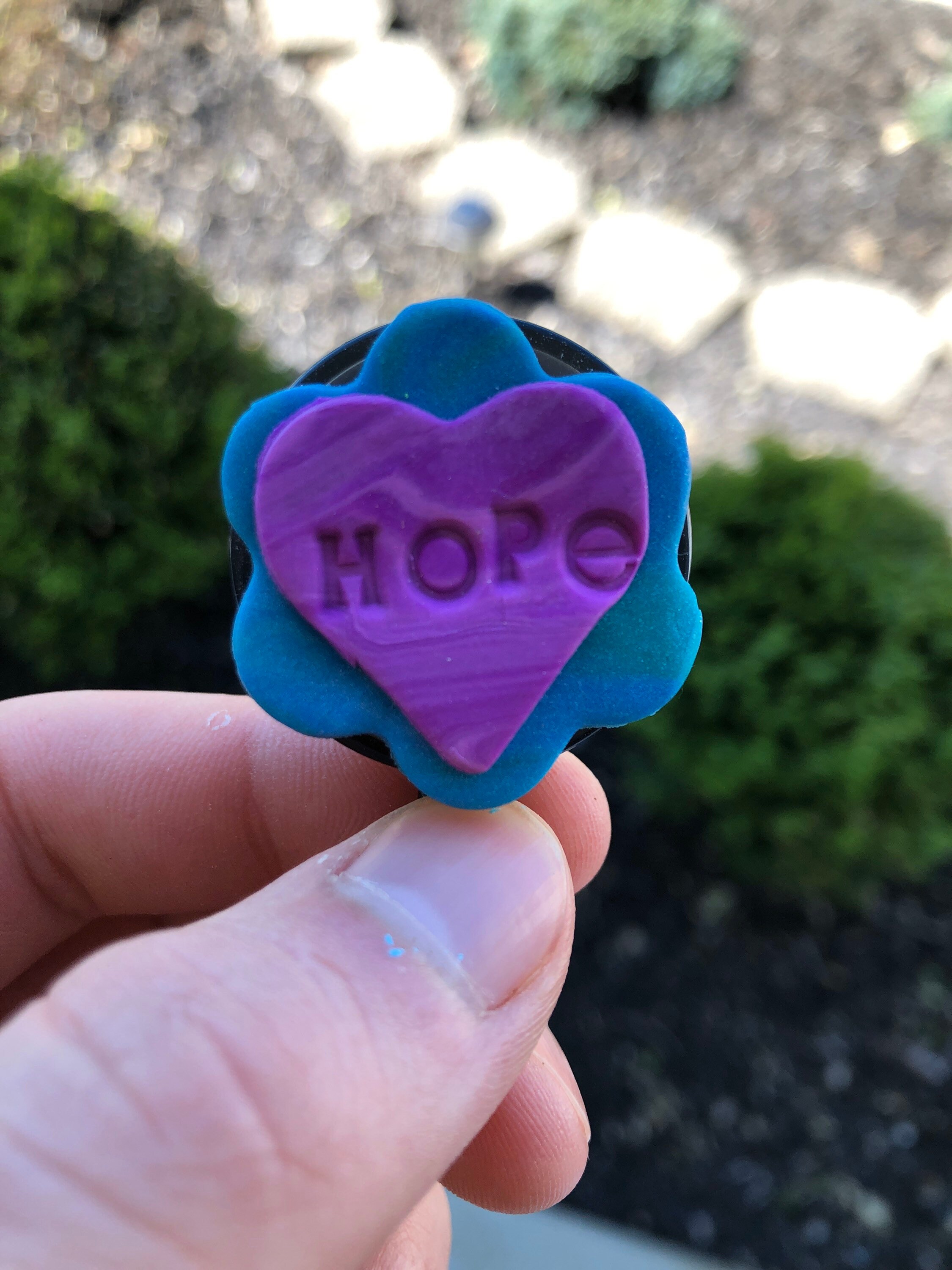 Hope Badge Reel Holder-Nursing badge reel holder/IDHolder/Health Care ...