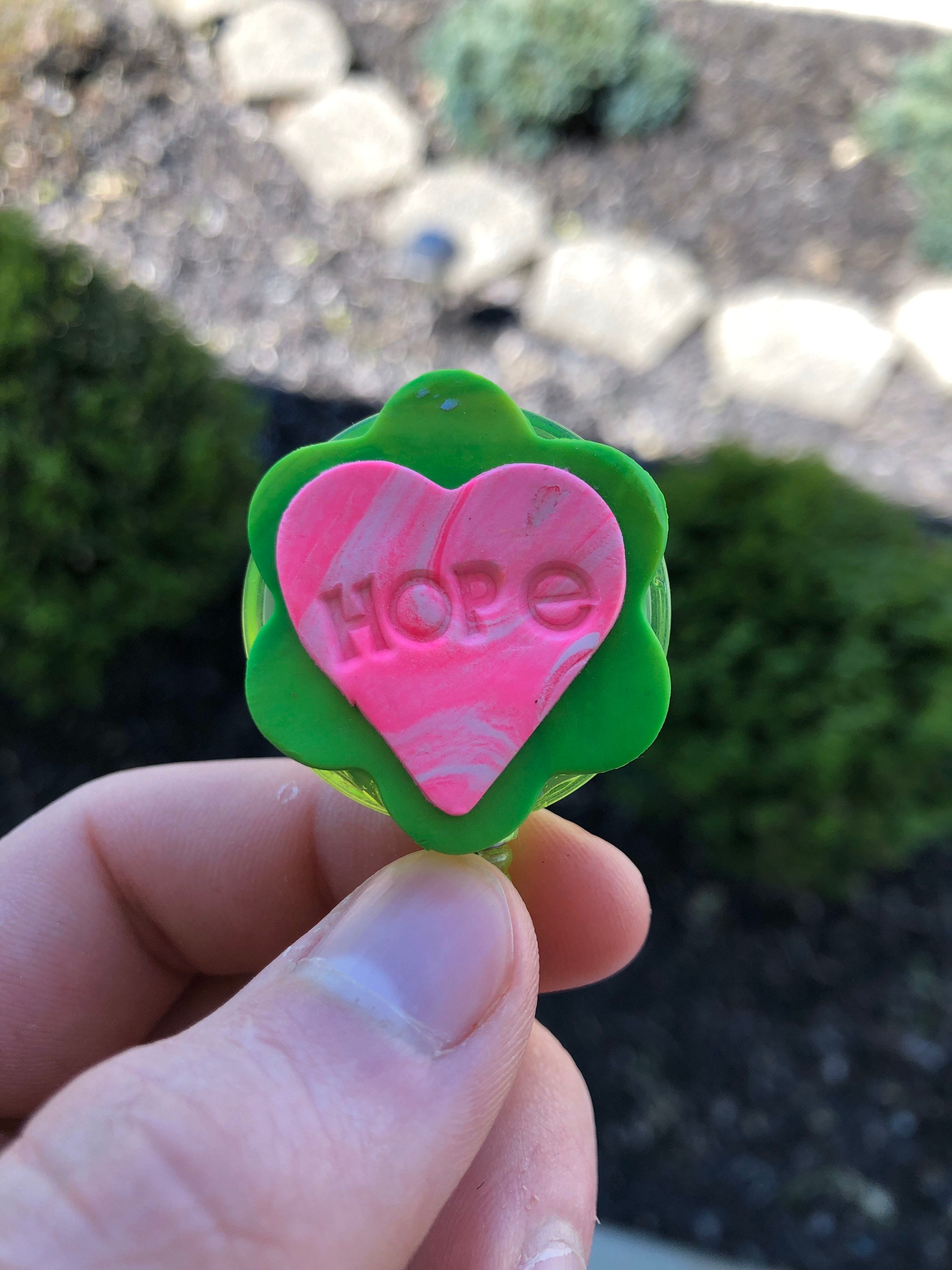 Hope Badge Reel Holder-Nursing badge reel holder/IDHolder/Health Care ...