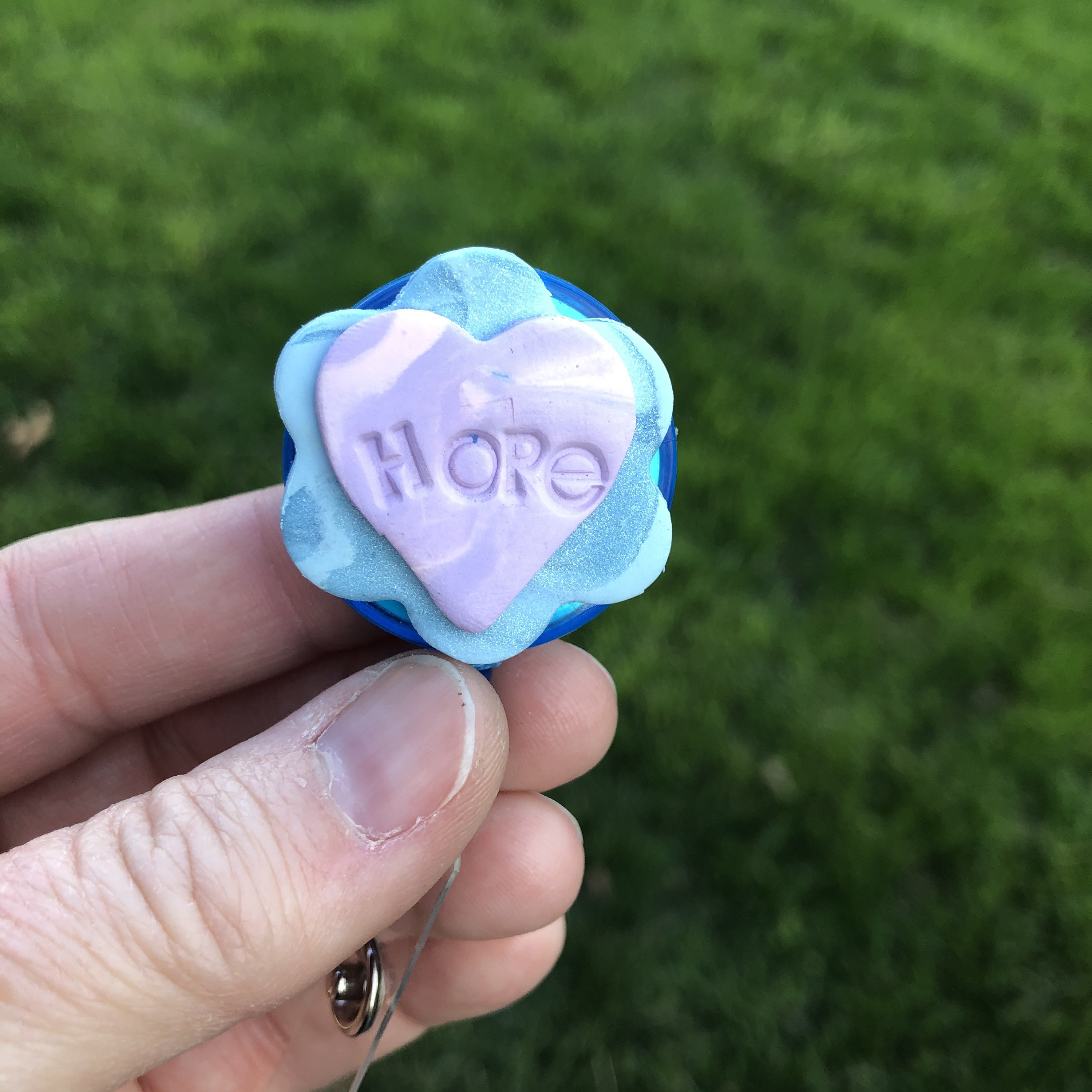 Hope Badge Reel Holder-Nursing badge reel holder/IDHolder/Health Care ...