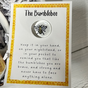 Thinking of You Care Package, Bumblebee, Pocket Token, Encouraging Gift ...