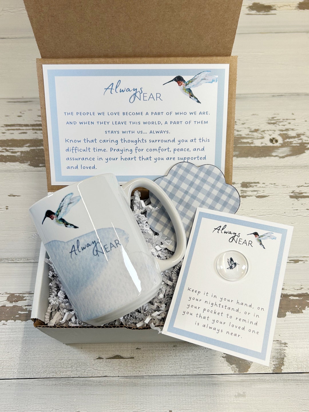 Always Near Hummingbird Mug Gift Set - Sympathy, Remembrance ...