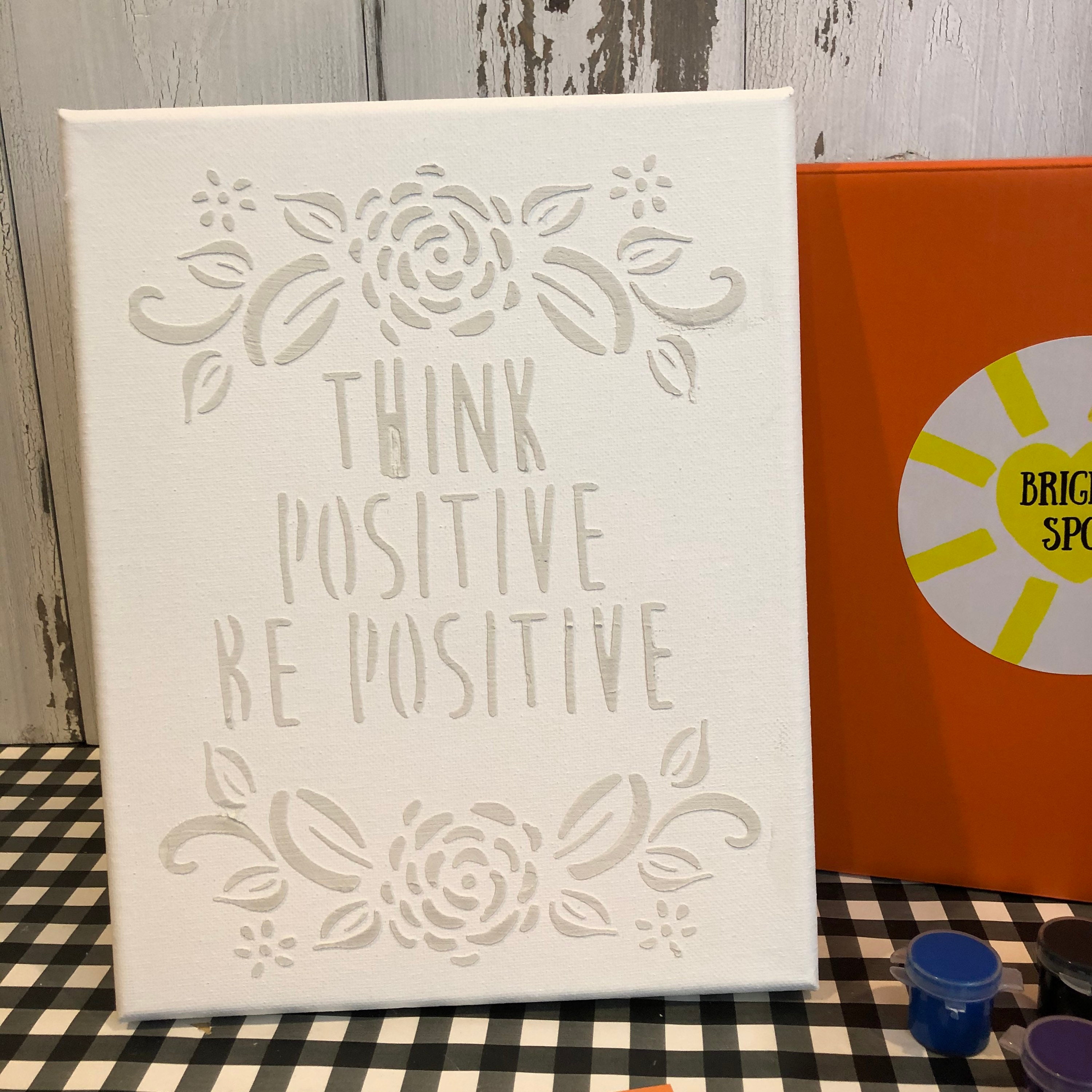 Canvas Painting Bright Spot Box -paint party/kid’s painting/adult ...