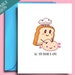 Cute Baker Card – All You Knead is Love, Food Pun (A5 Printable PDF) - Etsy