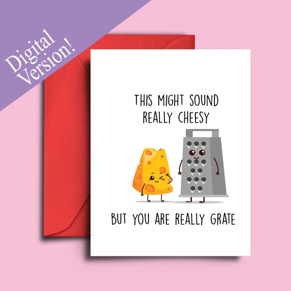 Food Pun Valentine Cards - Etsy