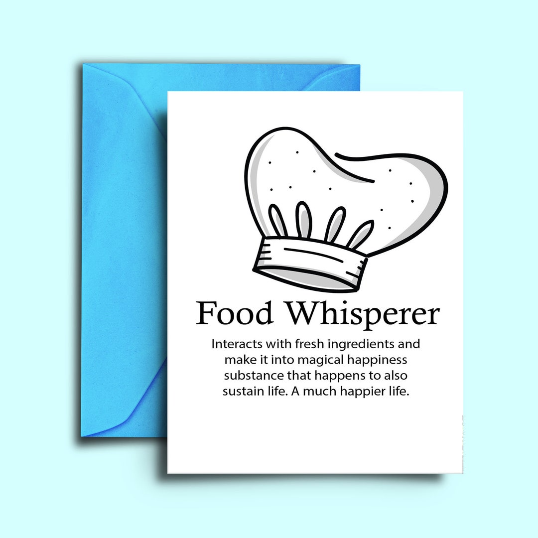Cool Card for Chefs, Chefs to Be, Culinary School Graduate, Thank You ...