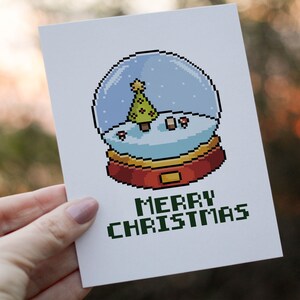 Geeky Christmas Card for Retro Console Game Gamer Boyfriend, Husband ...