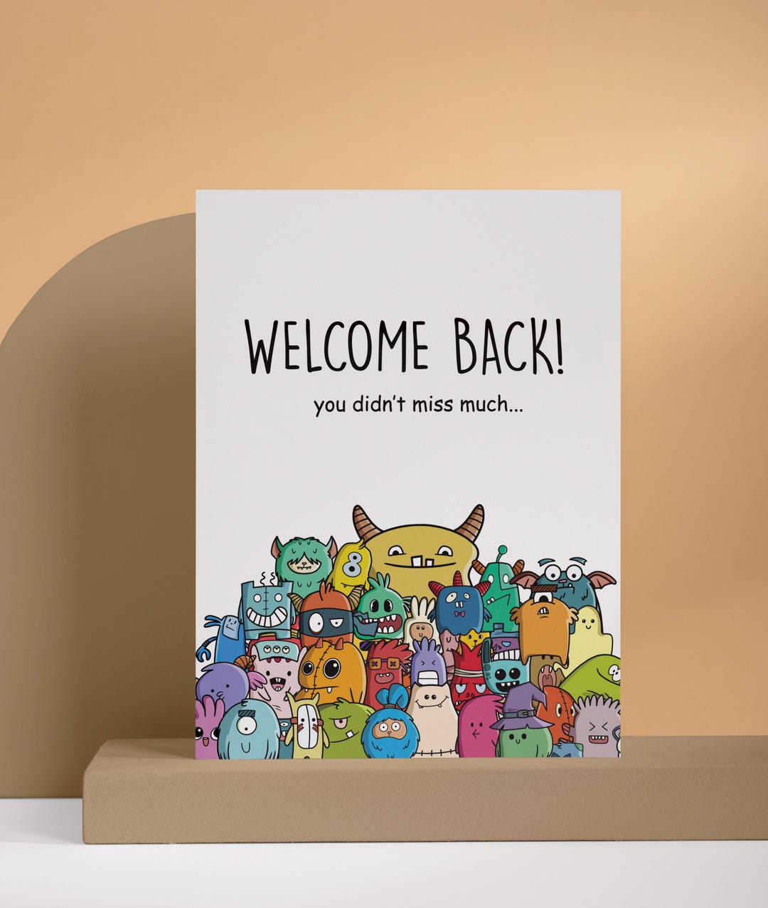 Funny Welcome Back Card, Teacher, Student, Coworker (A5 Blank Card) - Etsy