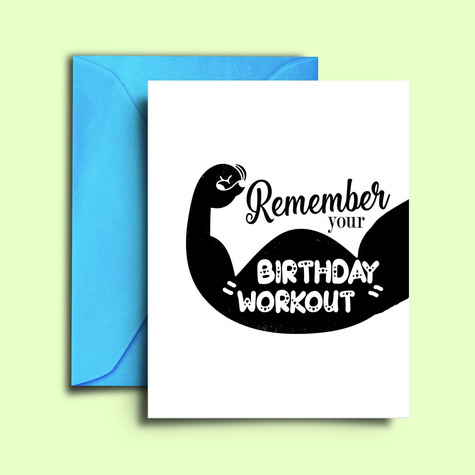 Birthday Card for Gym Buddy, Fitness Instructor, Gym Rat, Best Friend ...