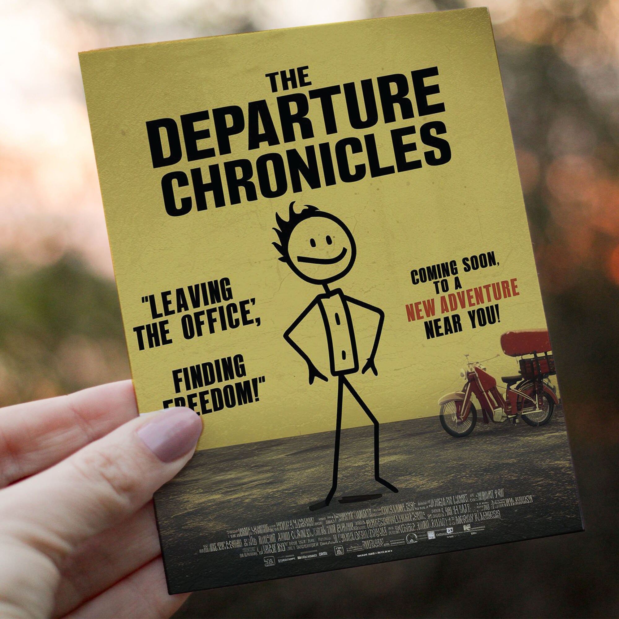 Printable Farewell Card Move Poster Themed Goodbye Card for Coworkers ...