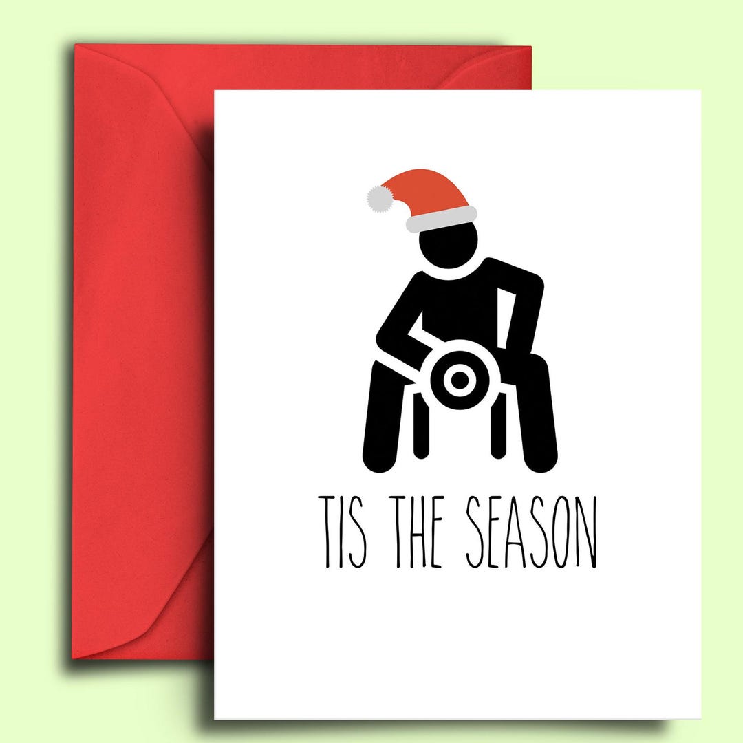 Simple Christmas Card for Fitness Instructor Gym Rat, Personal Trainer ...