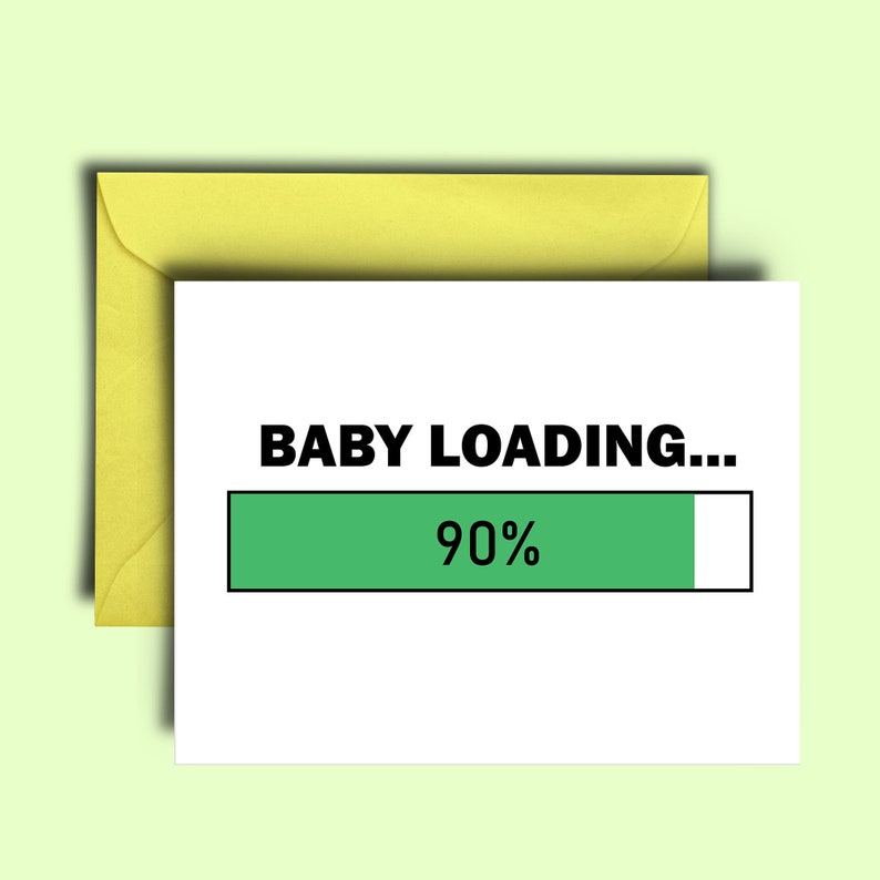 Funny Maternity Leave Card: Baby Loading, Coworker Gift - Etsy Australia