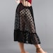 Long Black Lace Skirt Extender - Choose Length + Waist - Etsy