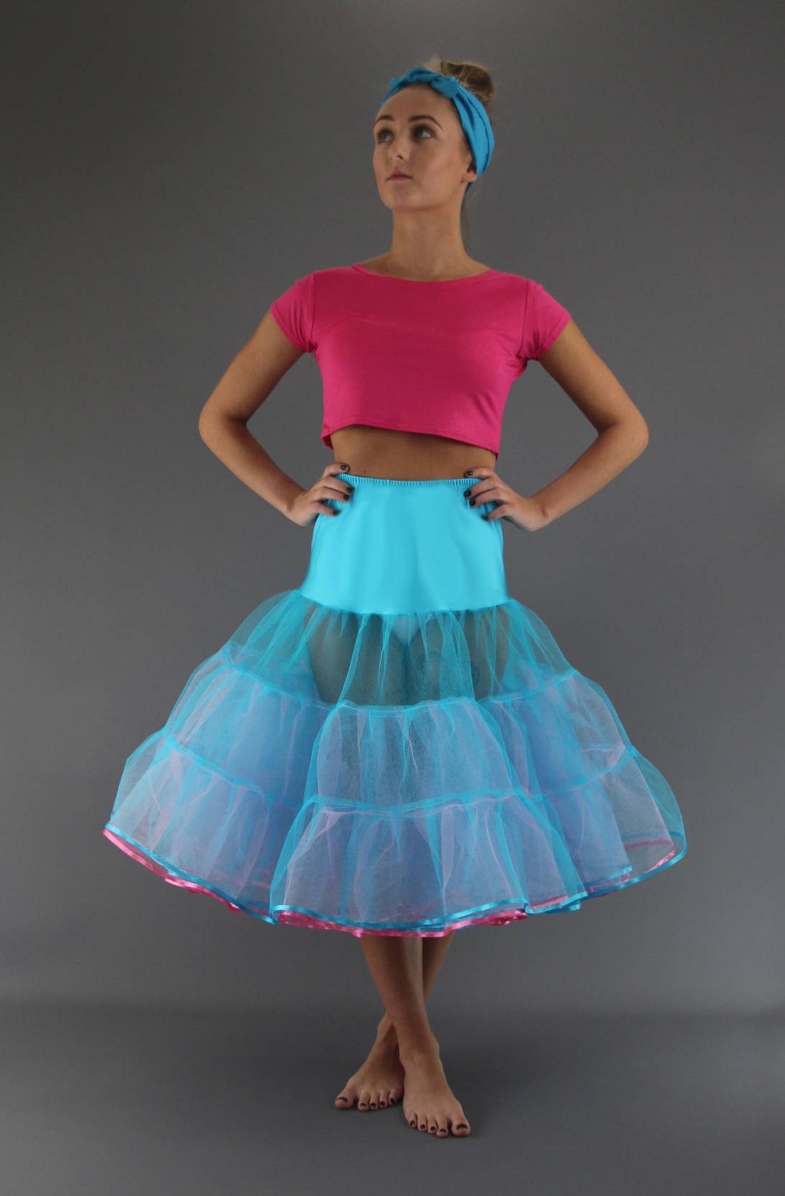 6 Layer Rainbow Net Petticoat Choose From 28 Colours - Etsy