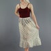 Long Ivory Lace Skirt Extender - Choose Length + Waist - Etsy