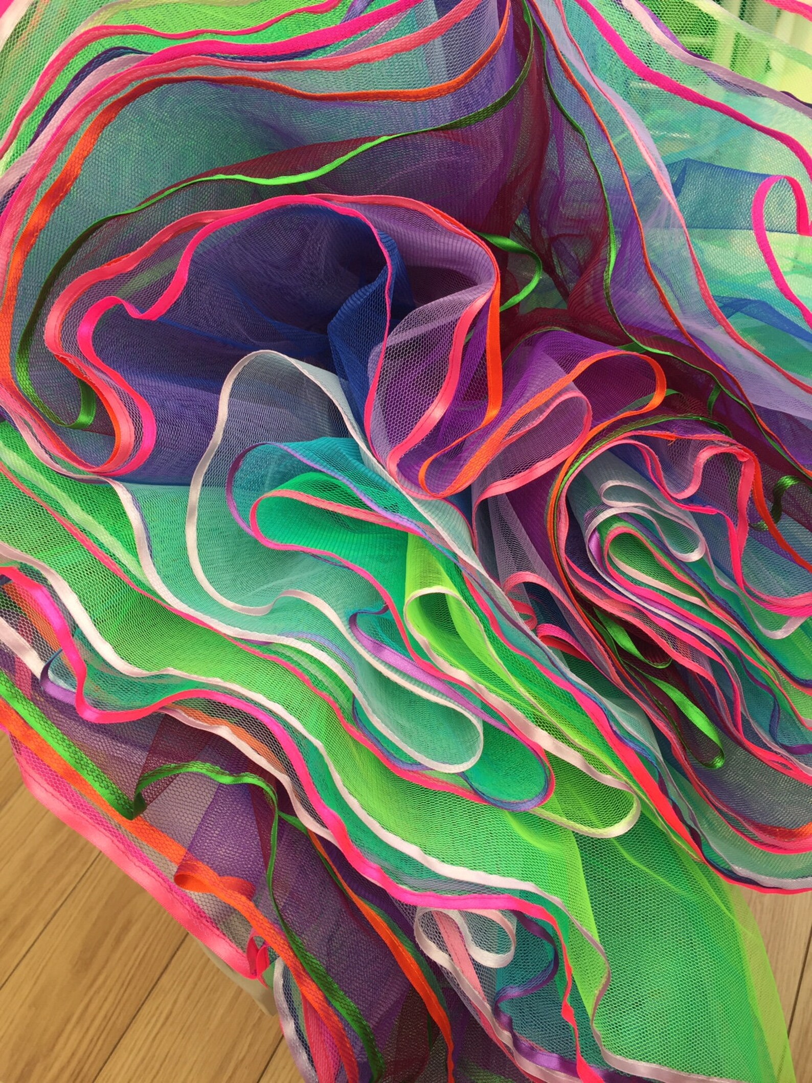 6 Layer Rainbow Net Petticoat Choose From 28 Colours - Etsy