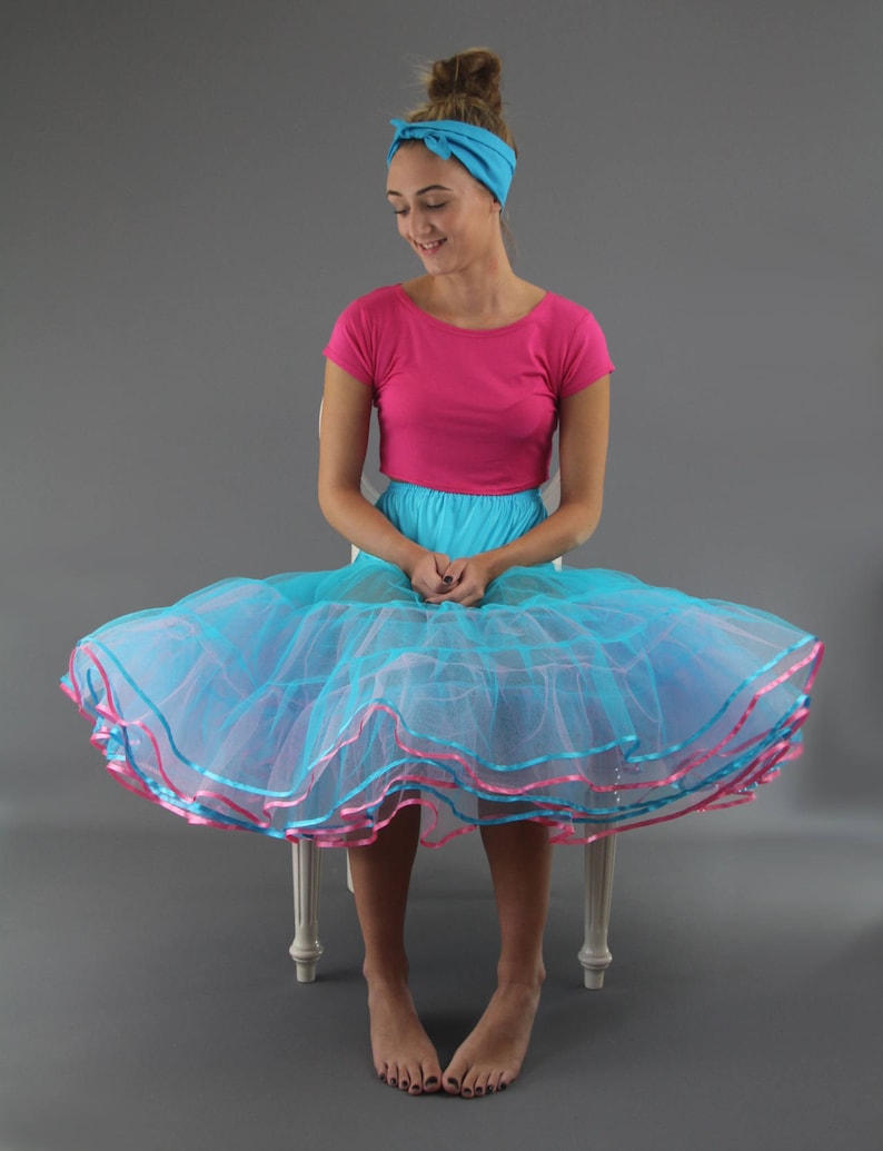 6 Layer Rainbow Net Petticoat - Choose From 28 Colours - Etsy