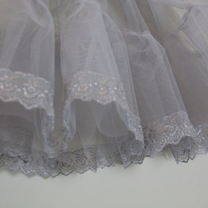 Lace Edged Net Petticoat - Choose From 13 Colours Choose Length + Waist ...