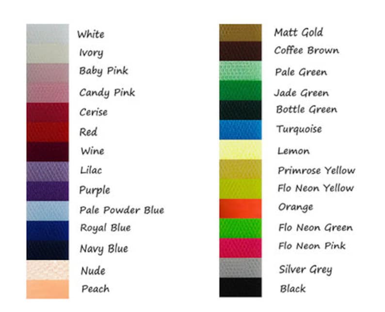 2 Tone Rockabilly Net Petticoat - Choose From 28 Colours - Made to ...
