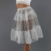 2 Layer Net Petticoat Edged in Lace Trim Choose From 11 Colours - Etsy