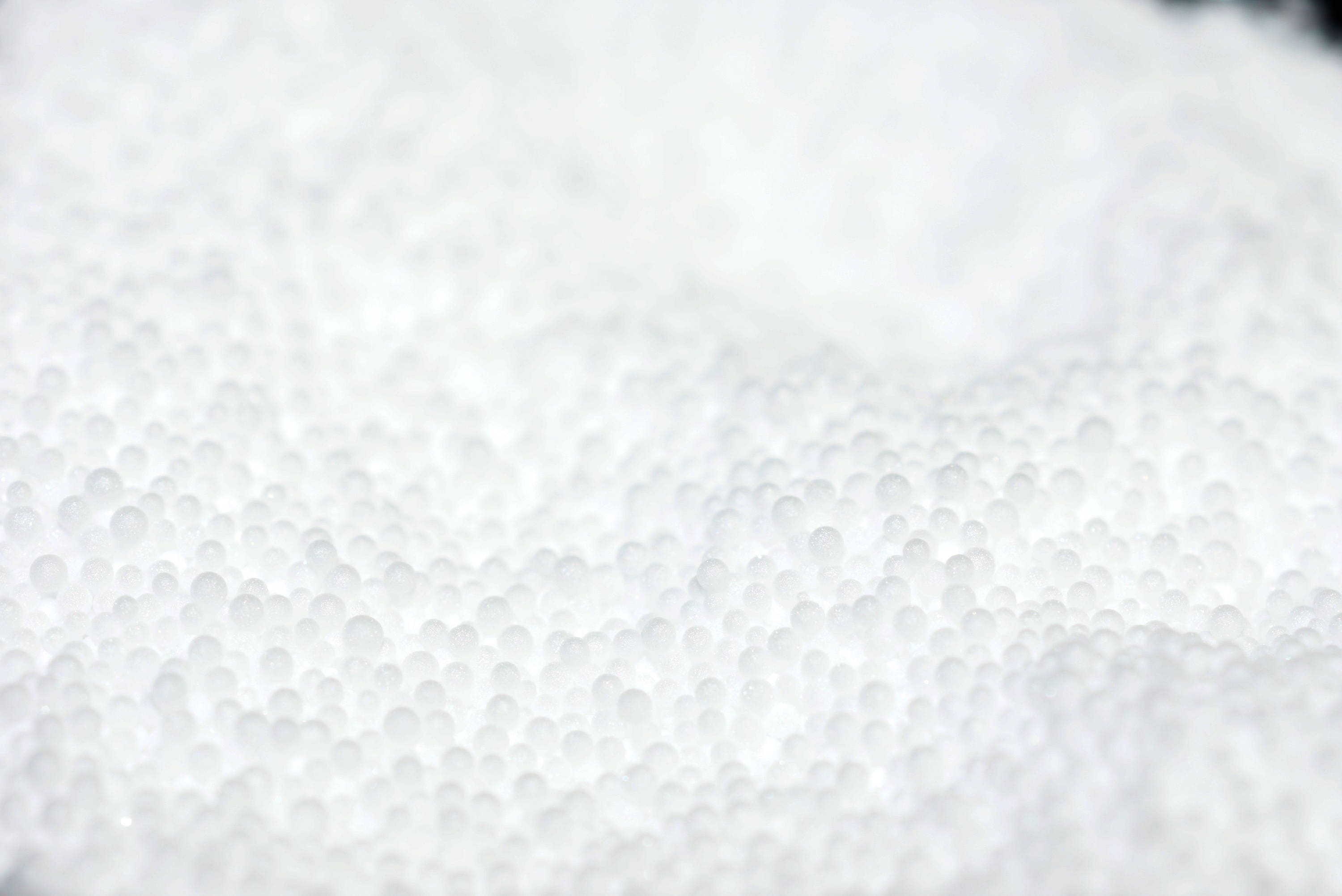 Styrofoam Mini Micro Beads Balls Fill for Slime or Floam Bright White ...