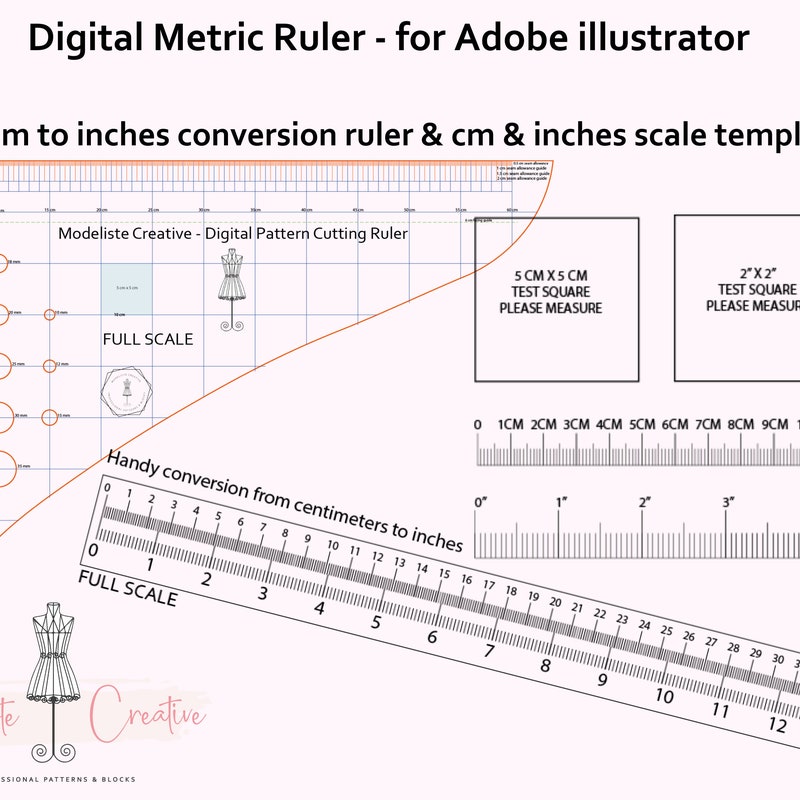 Pattern Drafting Rulers - Etsy