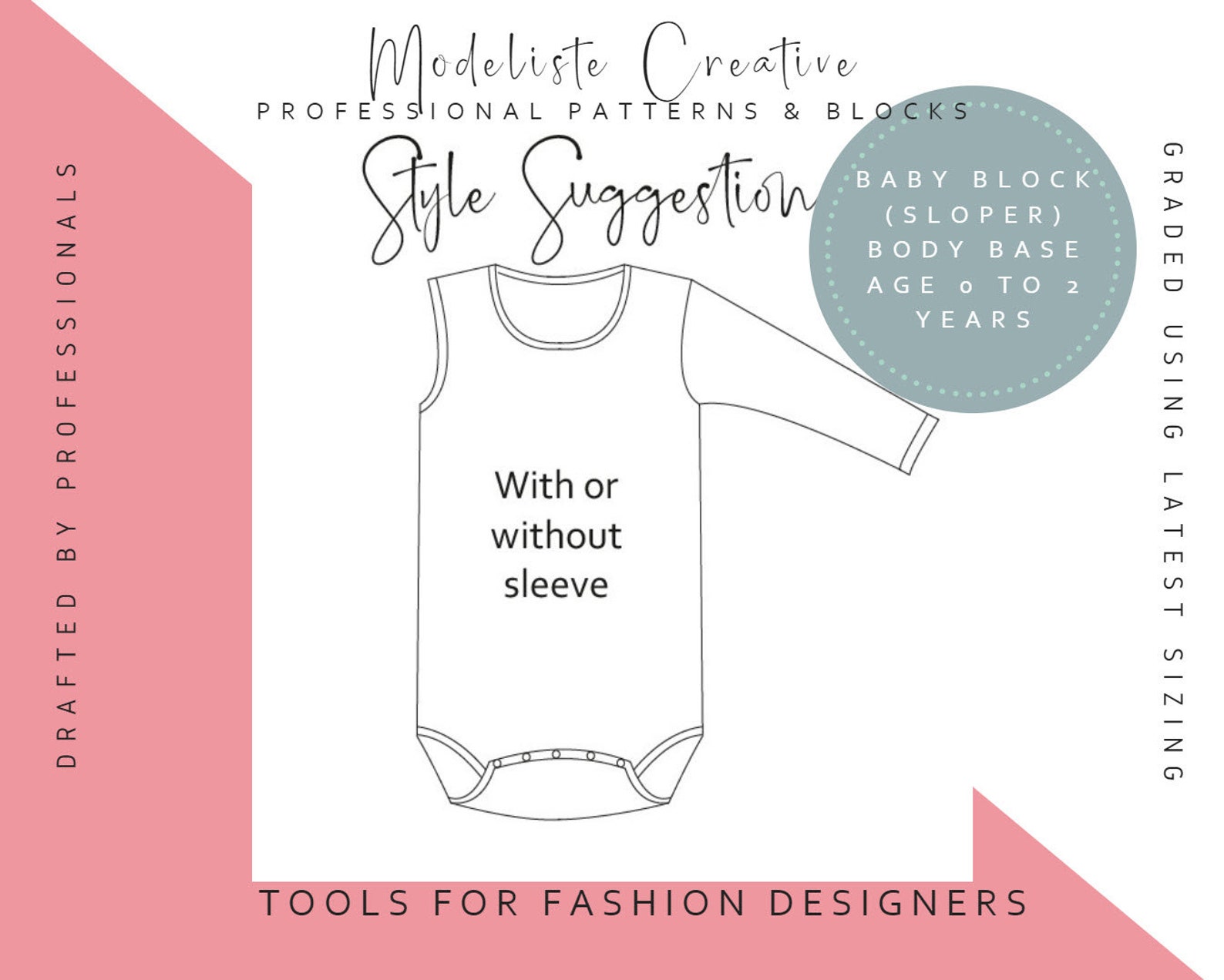 Baby Body Block Sloper Height 53 Cm to 92 Cm Age 0 to 2 Years Ideal for ...