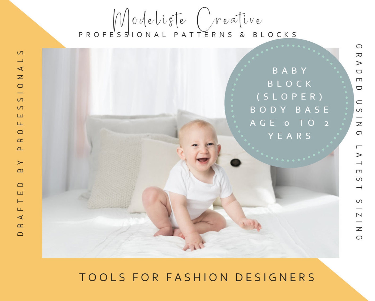 Baby Body Block Sloper Height 53 Cm to 92 Cm Age 0 to 2 Years Ideal for ...