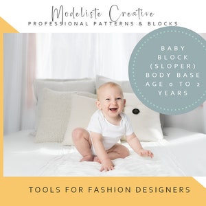 Baby Body Block- Sloper- Height 53 Cm to 92 Cm Age 0 to 2 Years- Ideal ...