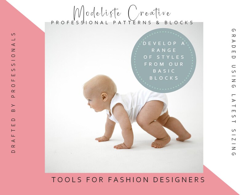 Baby Body Block Sloper Height 53 Cm to 92 Cm Age 0 to 2 Years Ideal for ...