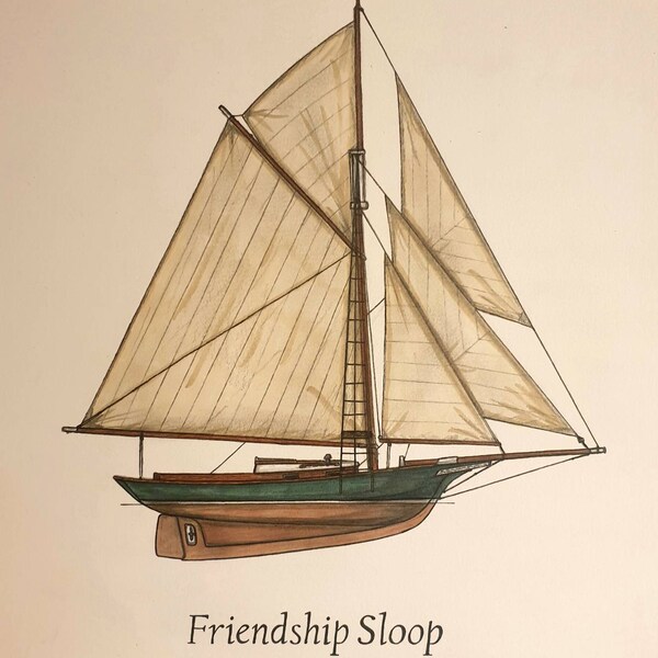 Sloop - Etsy