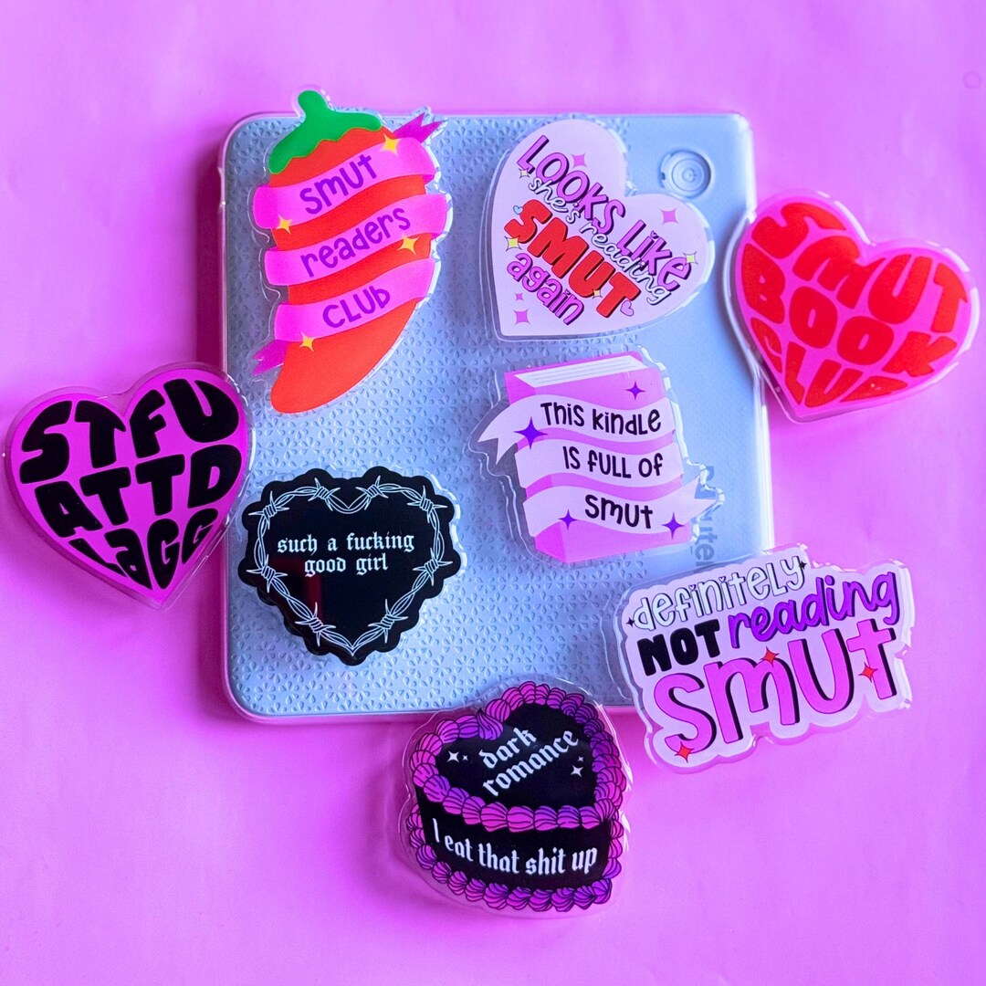 Bookish Kindle Grip | Dark Romance | Gift for Readers | Booktok ...