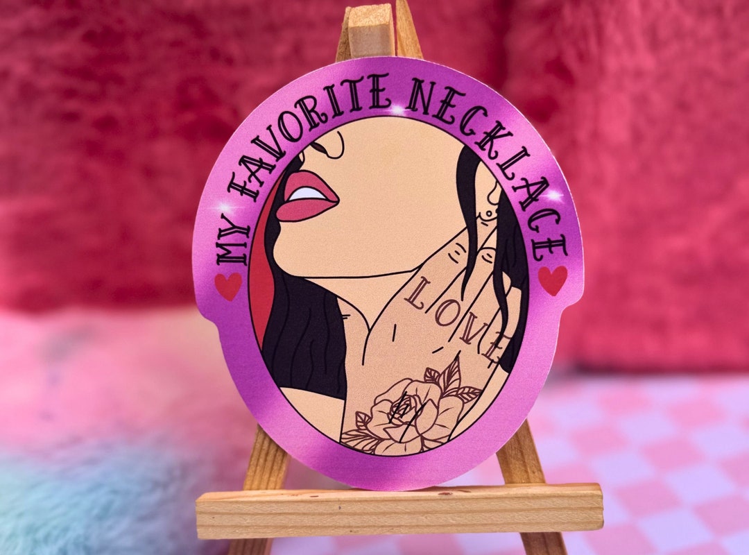 My Favorite Necklace Sticker | Hand Necklace | Dark Romance Reader ...