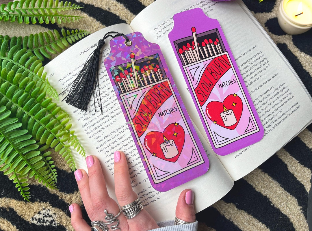 Slow Burn Matches Bookmark Fantasy | Smut | Romantasy | Booktok ...
