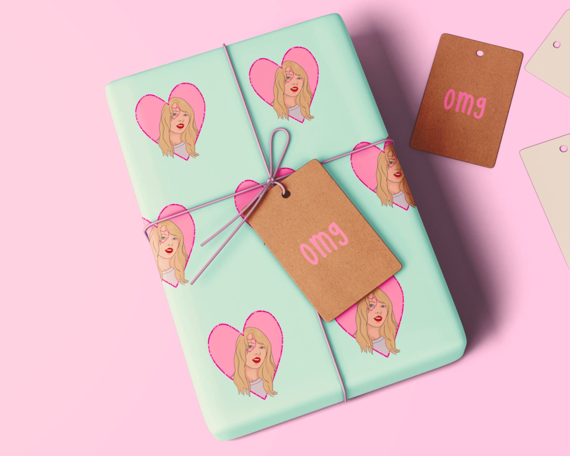 Taylor Swift Gift Wrap Roll Taylor Swift Wrapping Paper - Etsy UK