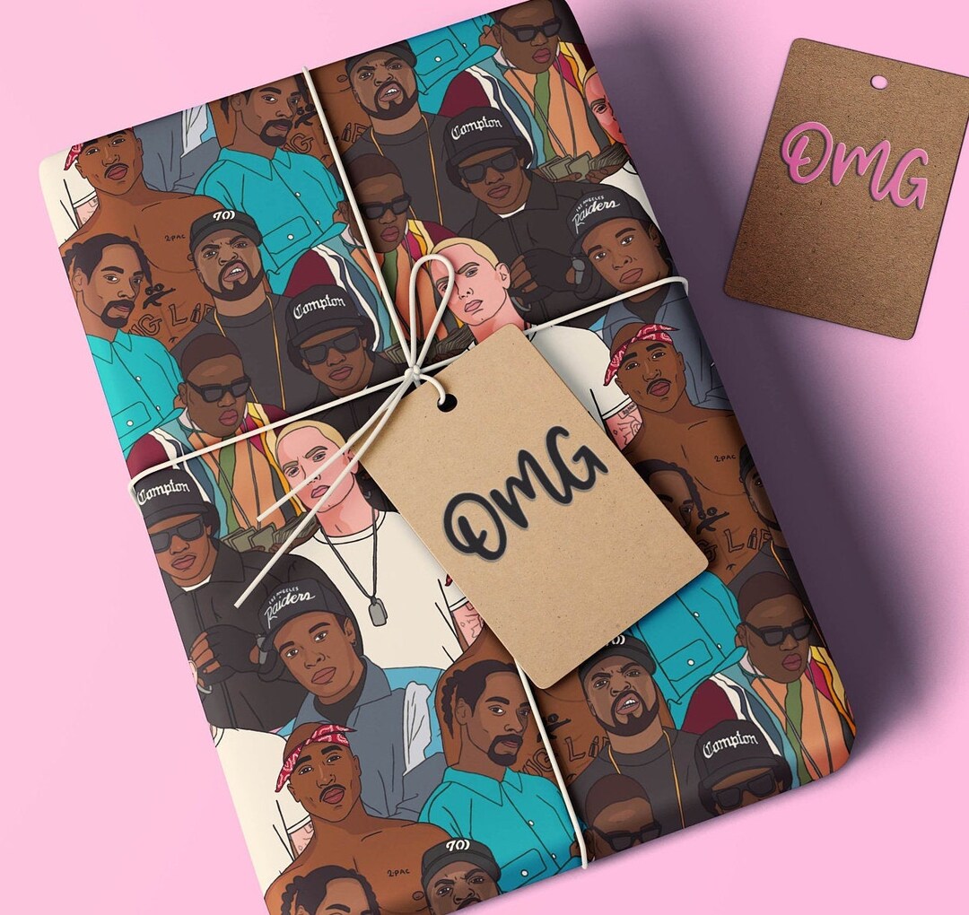 Rapping Paper Snoop Dogg Dr. Dre Ice Cube Eazy E - Etsy Singapore